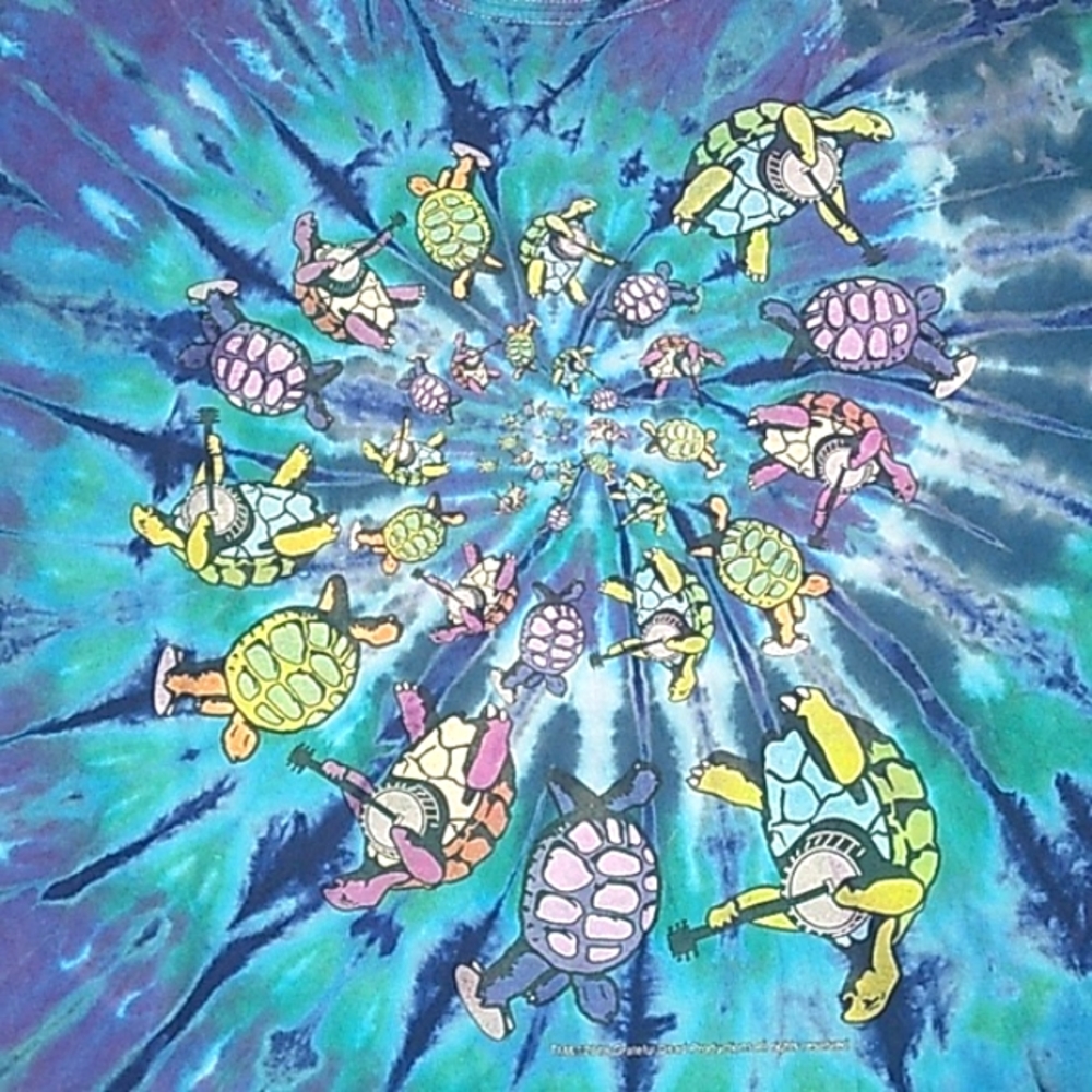2018 Grateful Dead Tie Dye Dancing Turtles Concert Te… - Gem